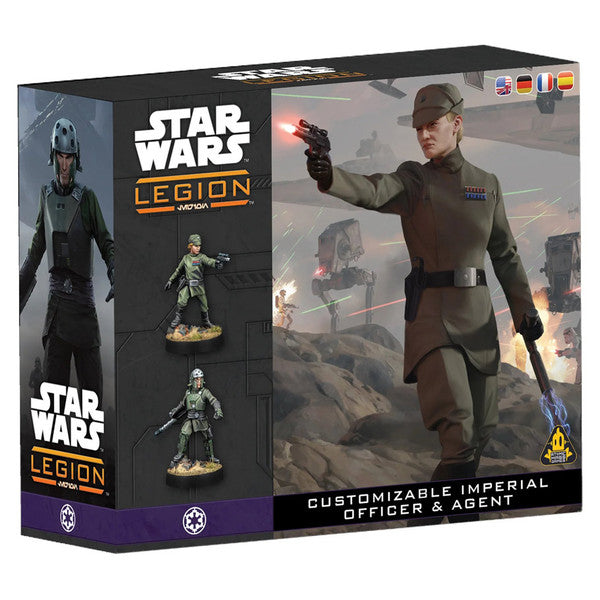 Star Wars Legion: Customizable Imperial Officer & Agent – Cloak & Gamer ...