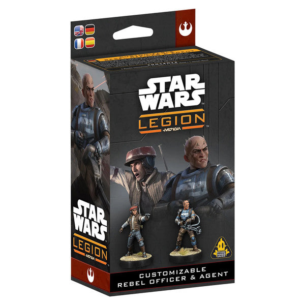 Star Wars Legion: Customizable Rebel Officer & Agent – Cloak & Gamer, LLC